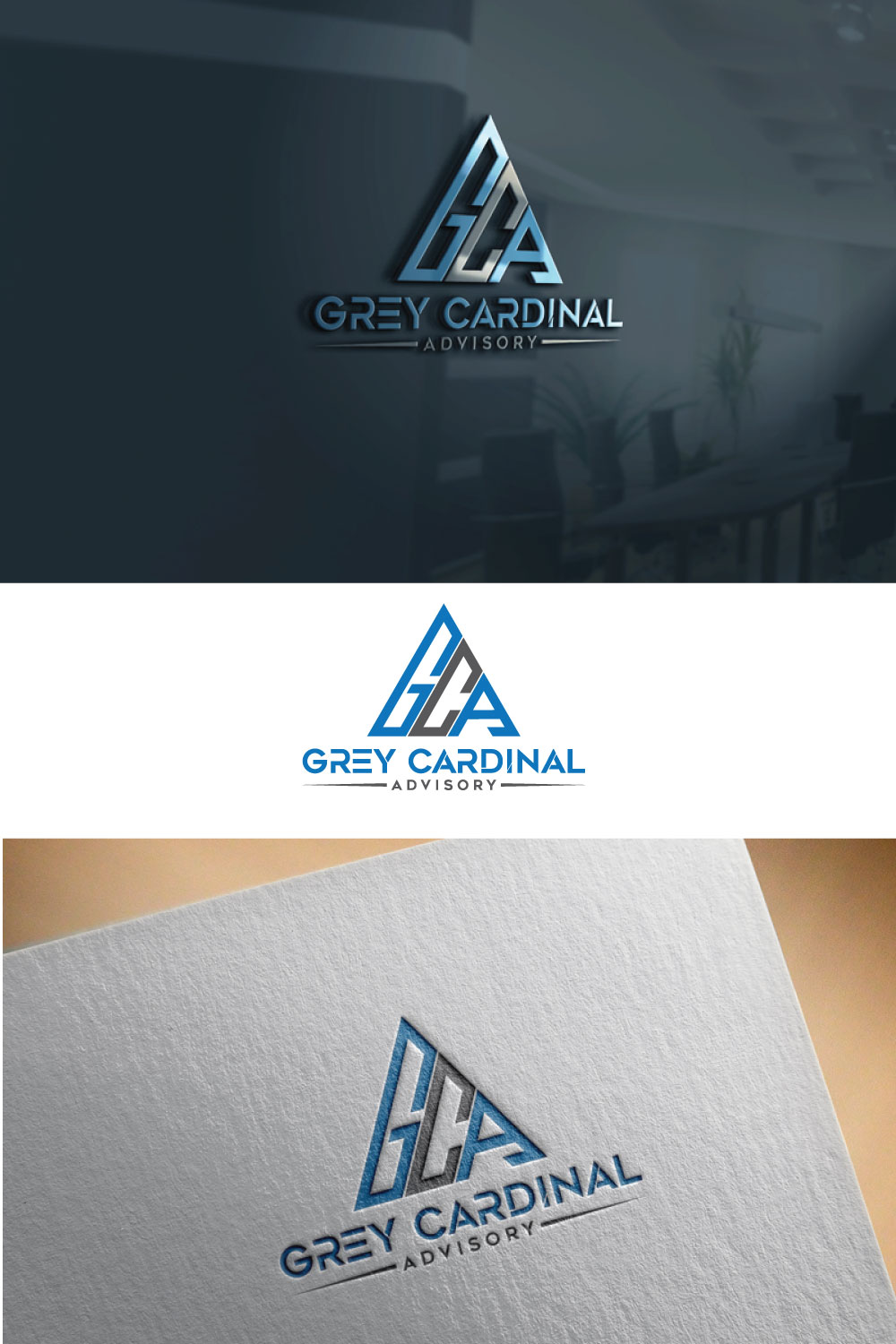 Elegant, Serious, Investment Advisory Logo Design for Grey Cardinal ...