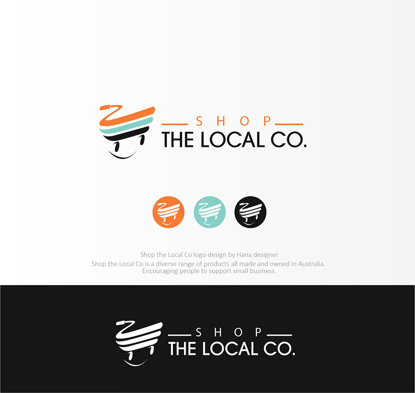 Masculine, Playful, Retail Logo Design for Shop the Local Co by Hana ...
