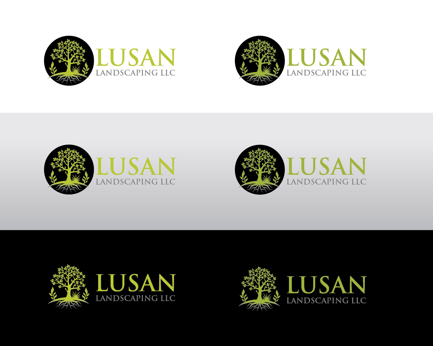 Serious, Professional, Landscaping Logo Design for Lusan Landscaping ...