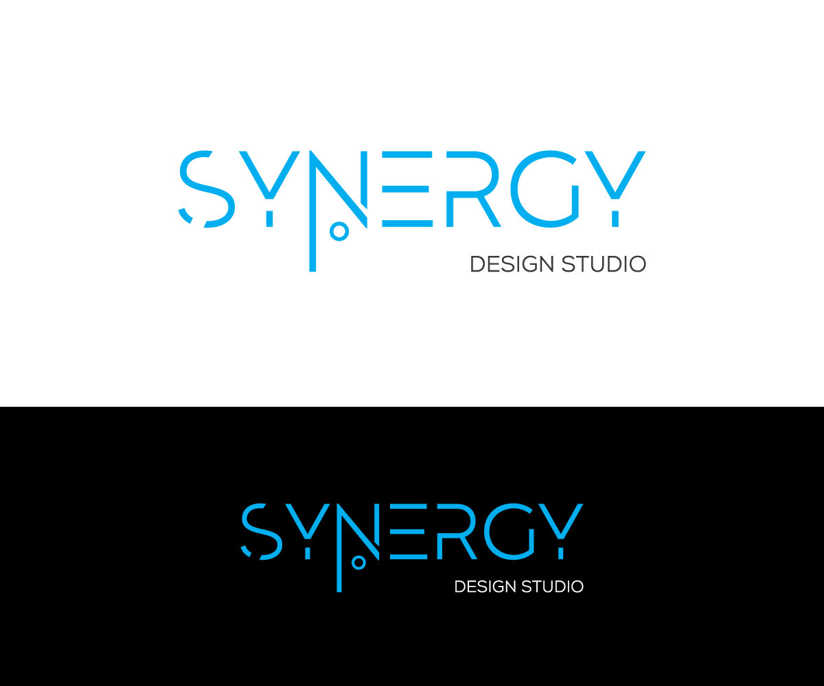 Serious, Modern Logo Design for synergy design studio by Morente ...