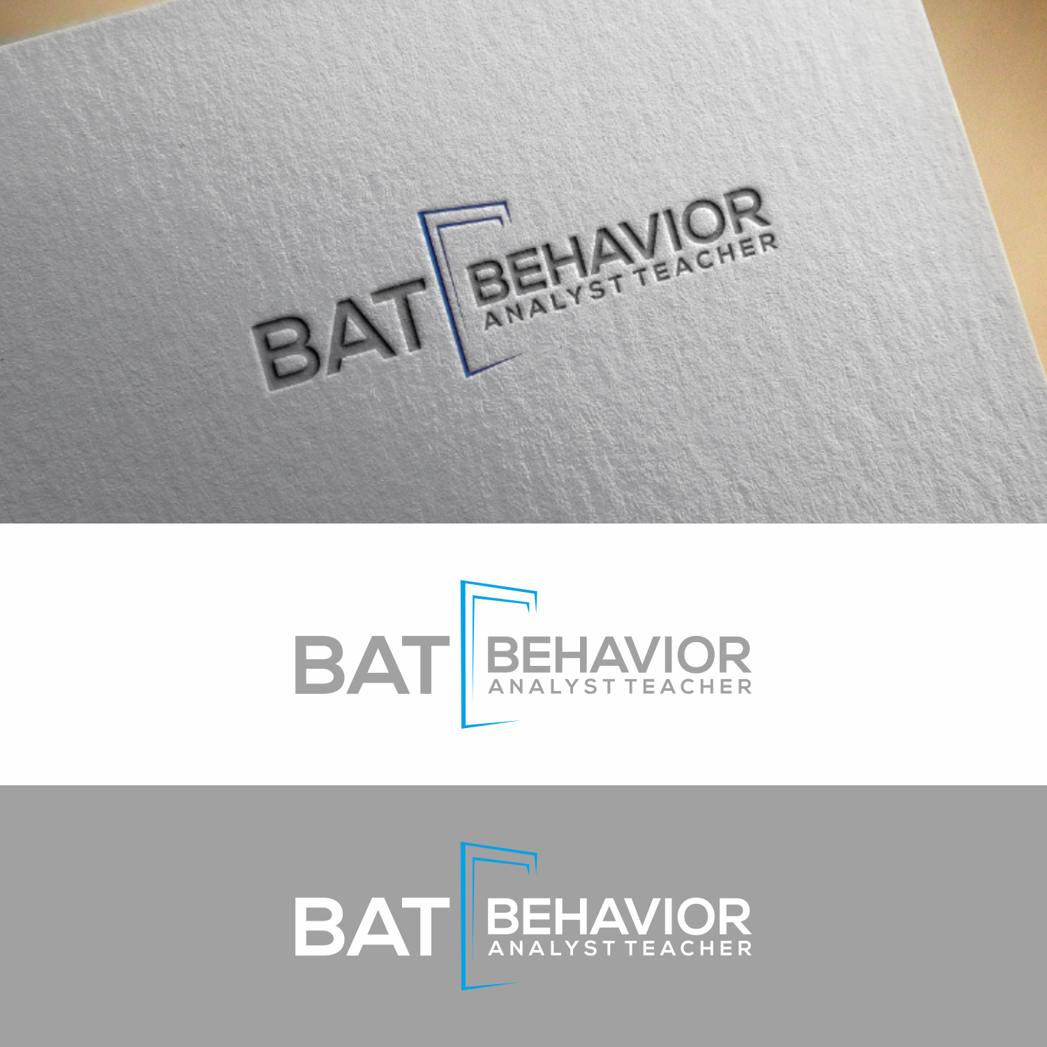Bold, Serious Logo Design for Behavior Analyst Teacher by Darmo_art ...
