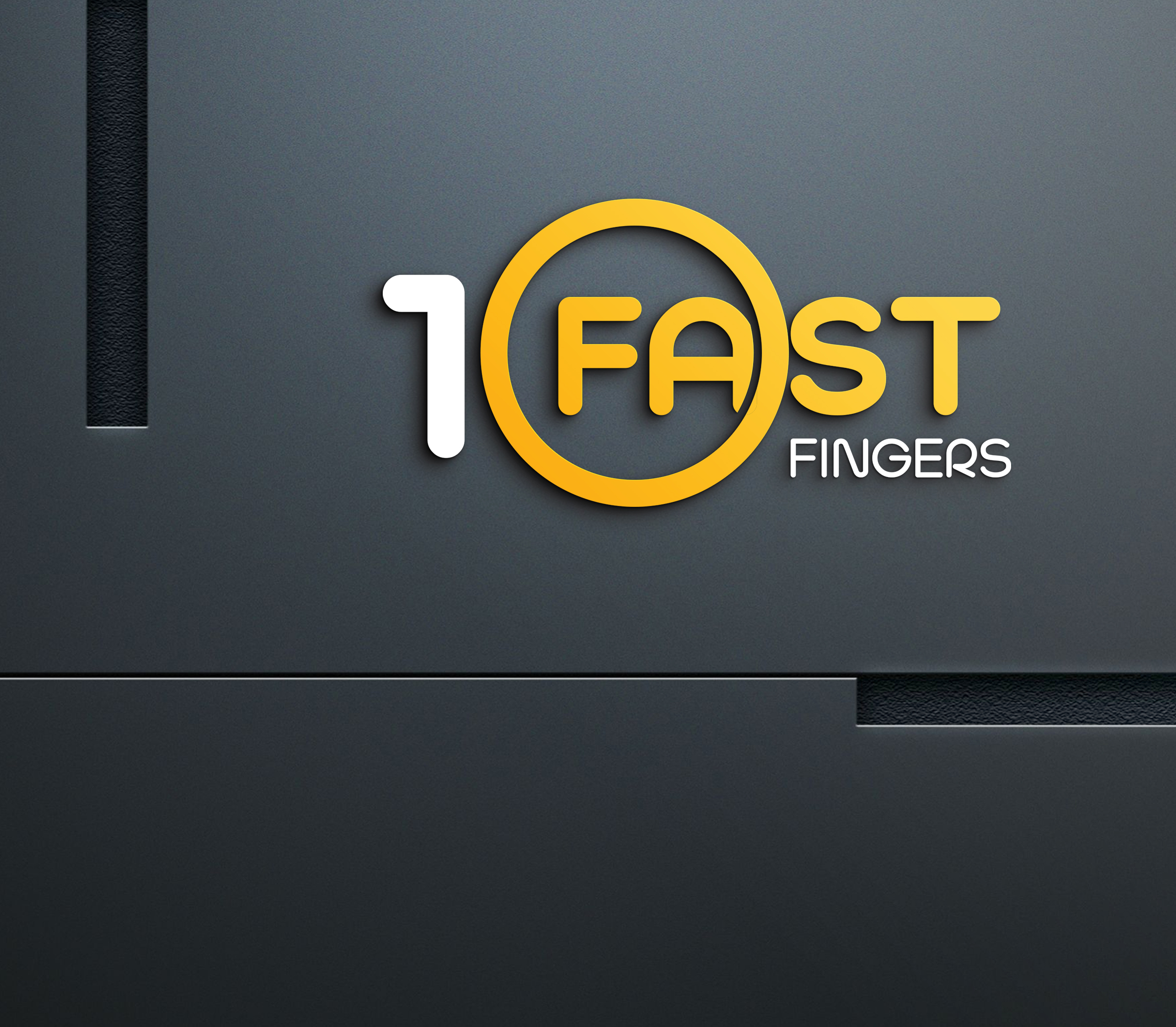 Logo Design for 10FastFingers by Morente | Design #25674270