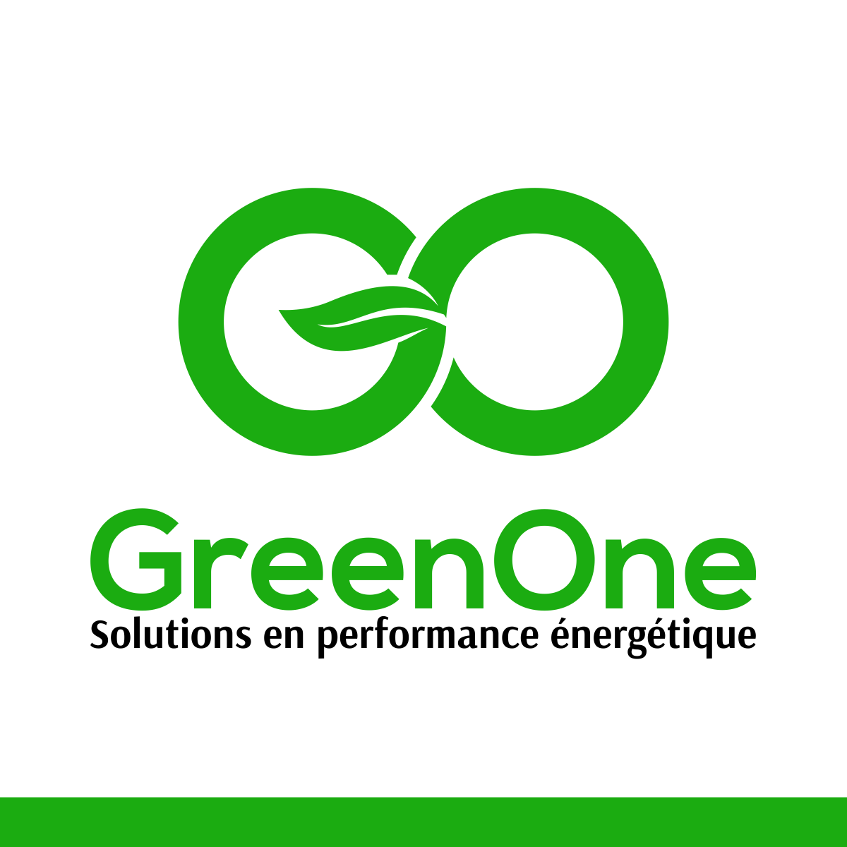 Playful, Traditional Logo Design for GreenOne / Solutions en ...