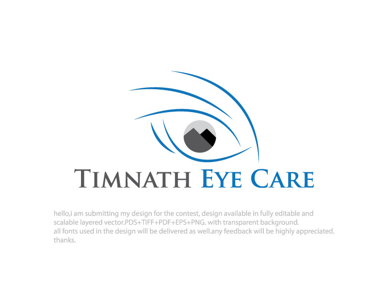 Serious, Modern, Optometrist Logo Design for Timnath Eye Care by ...