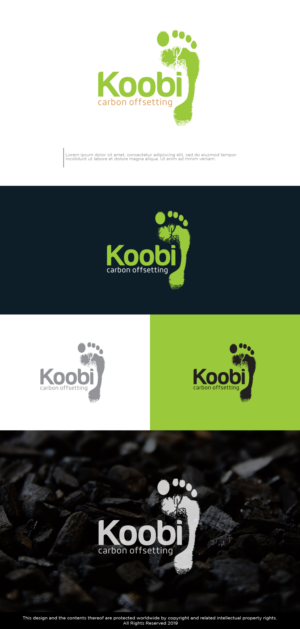 Koobi - logo design for individual carbon offsetting company | 25 Logo ...