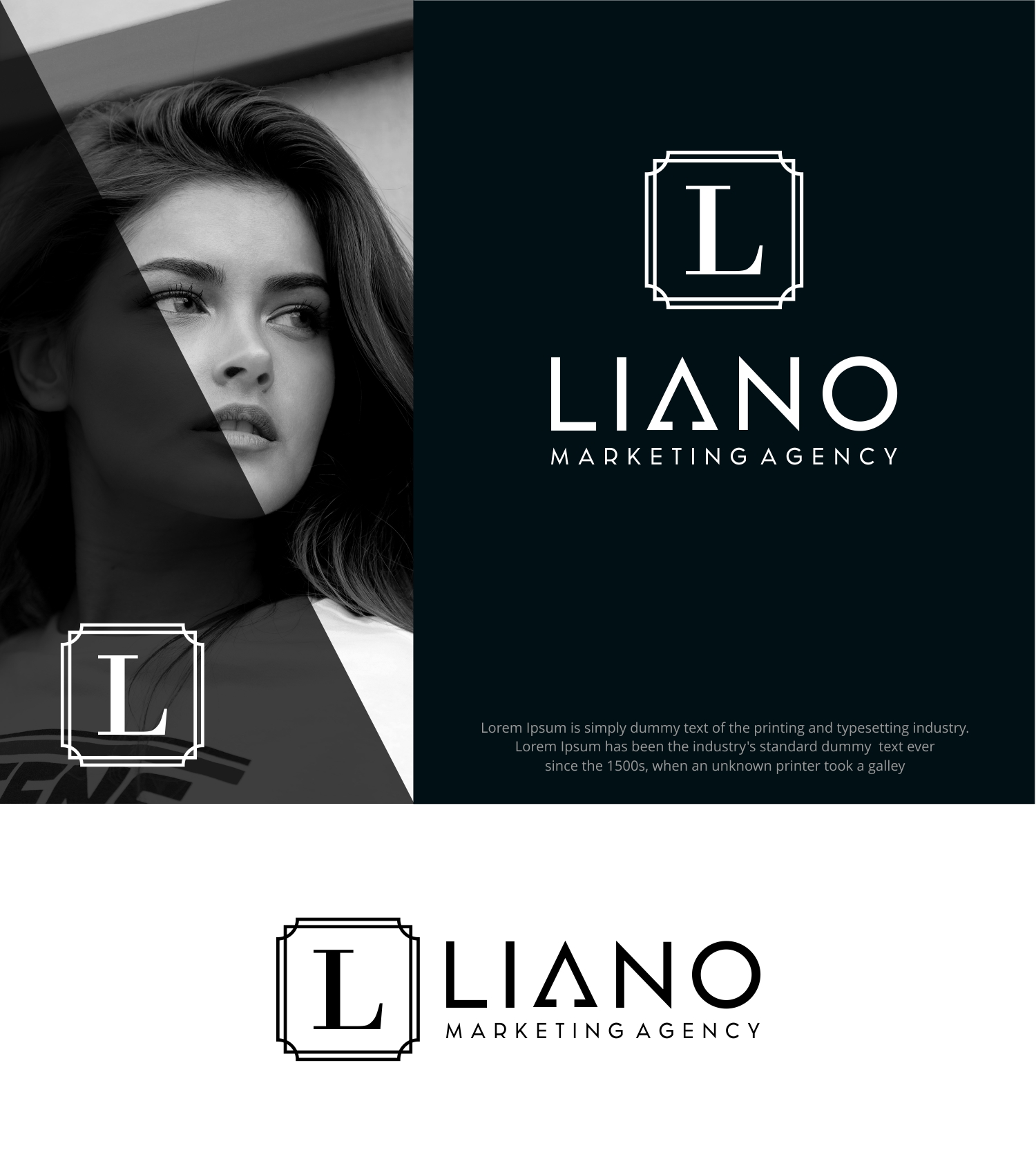 Elegant, Serious Logo Design for LIANO MARKETING AGENCY (OR JUST) LIANO ...