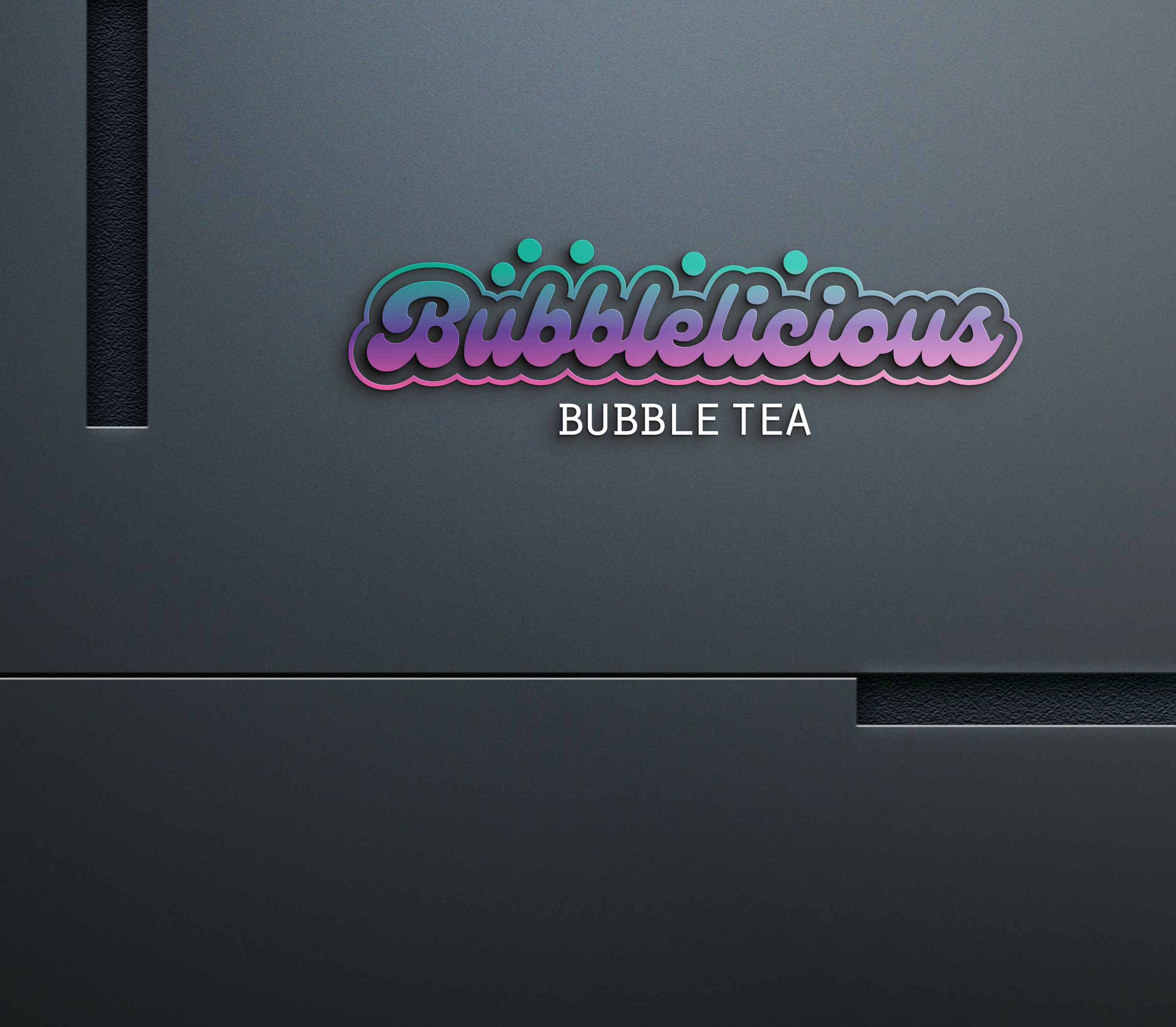 Modern, Colorful Logo Design for Bubblelicious by Morente | Design ...