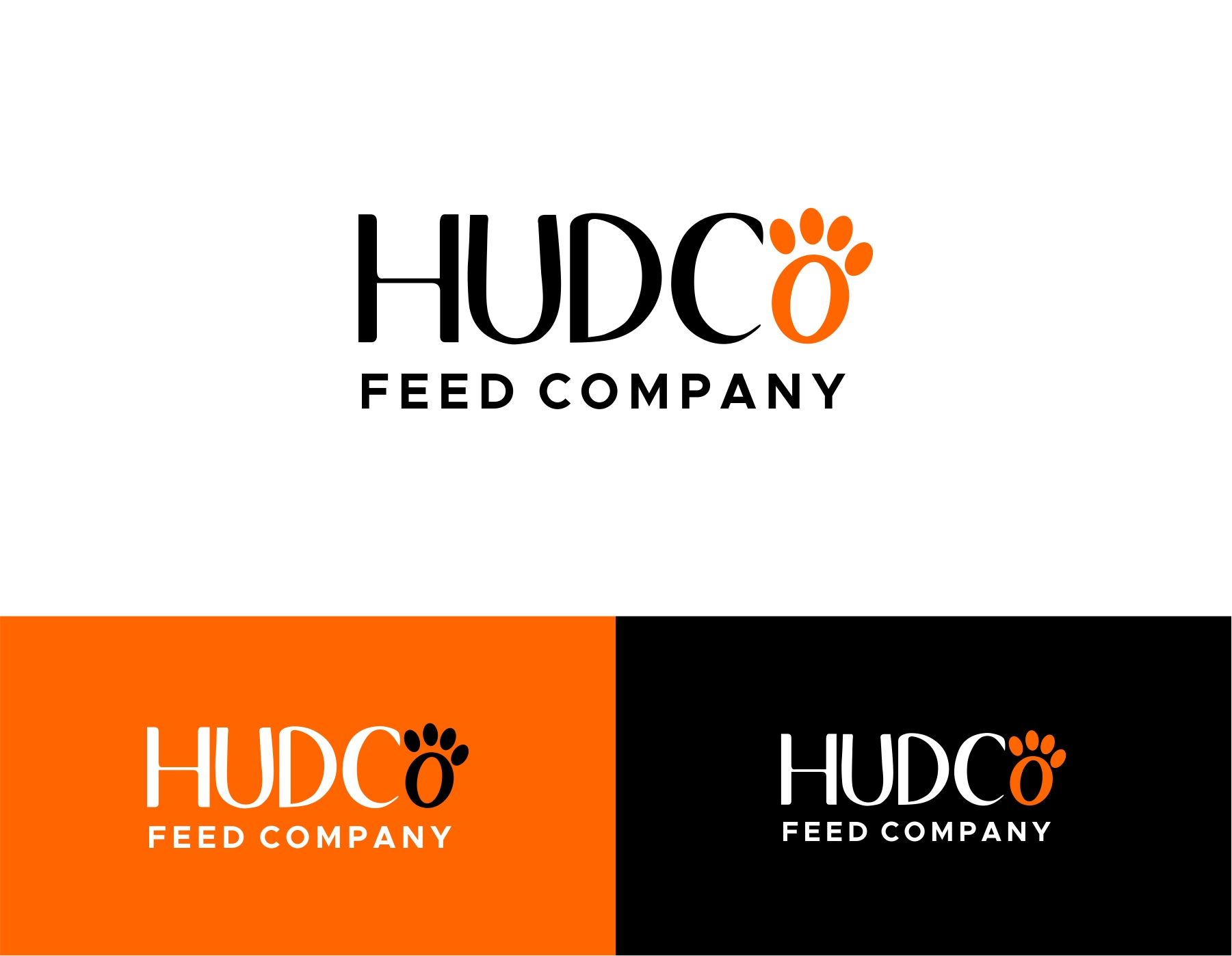 Logo Design for Hudco Feed Company by ZeneFashions | Design #25699097