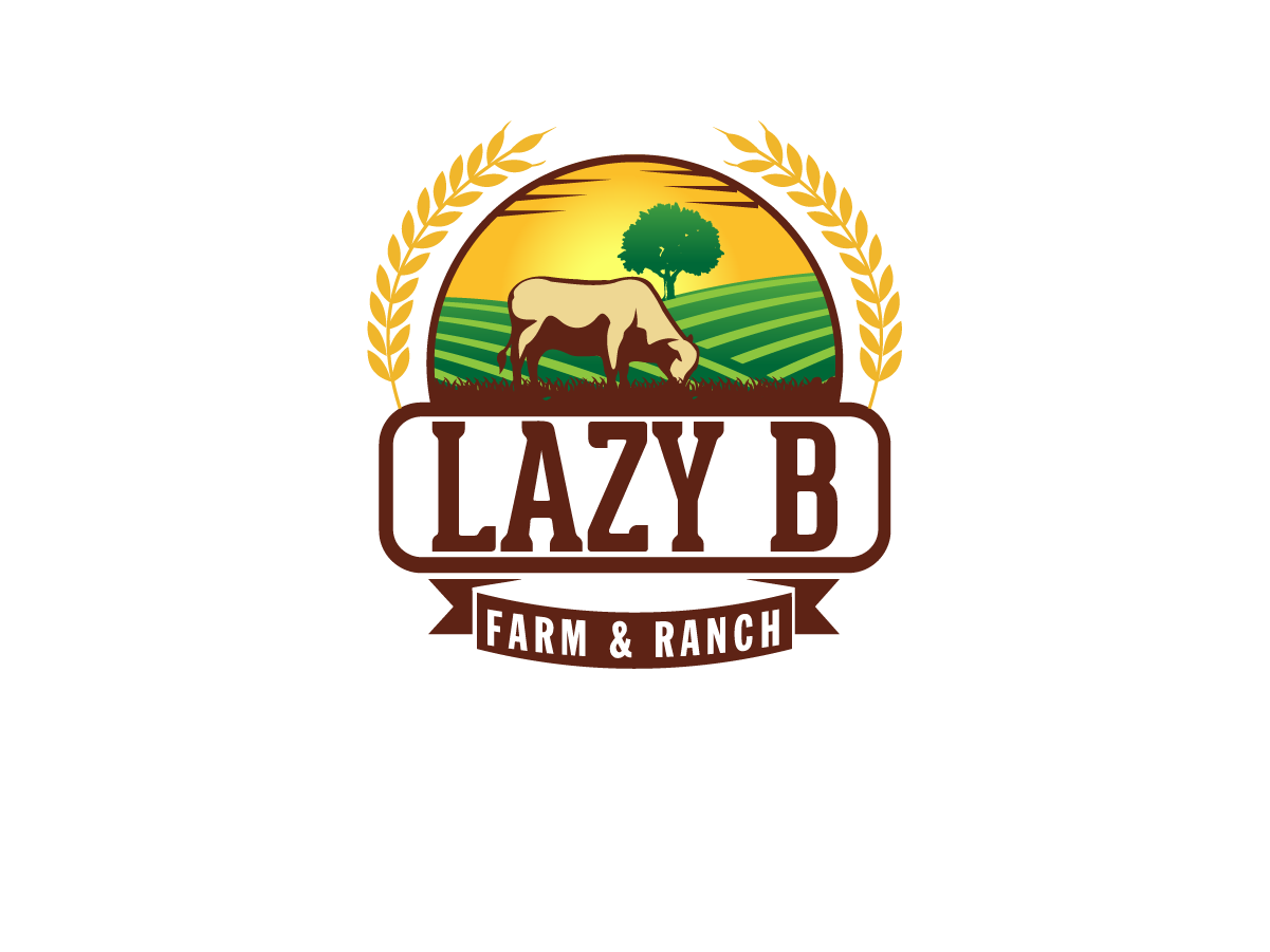 Traditional, Serious, Agriculture Logo Design for Lazy B Farm & Ranch ...