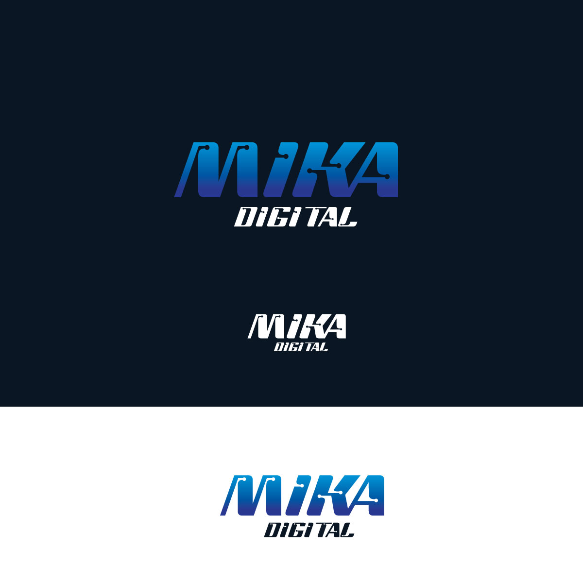 Diseño de Logo for MIKA DIGITAL por Graphic Bricks | Diseño #25707386