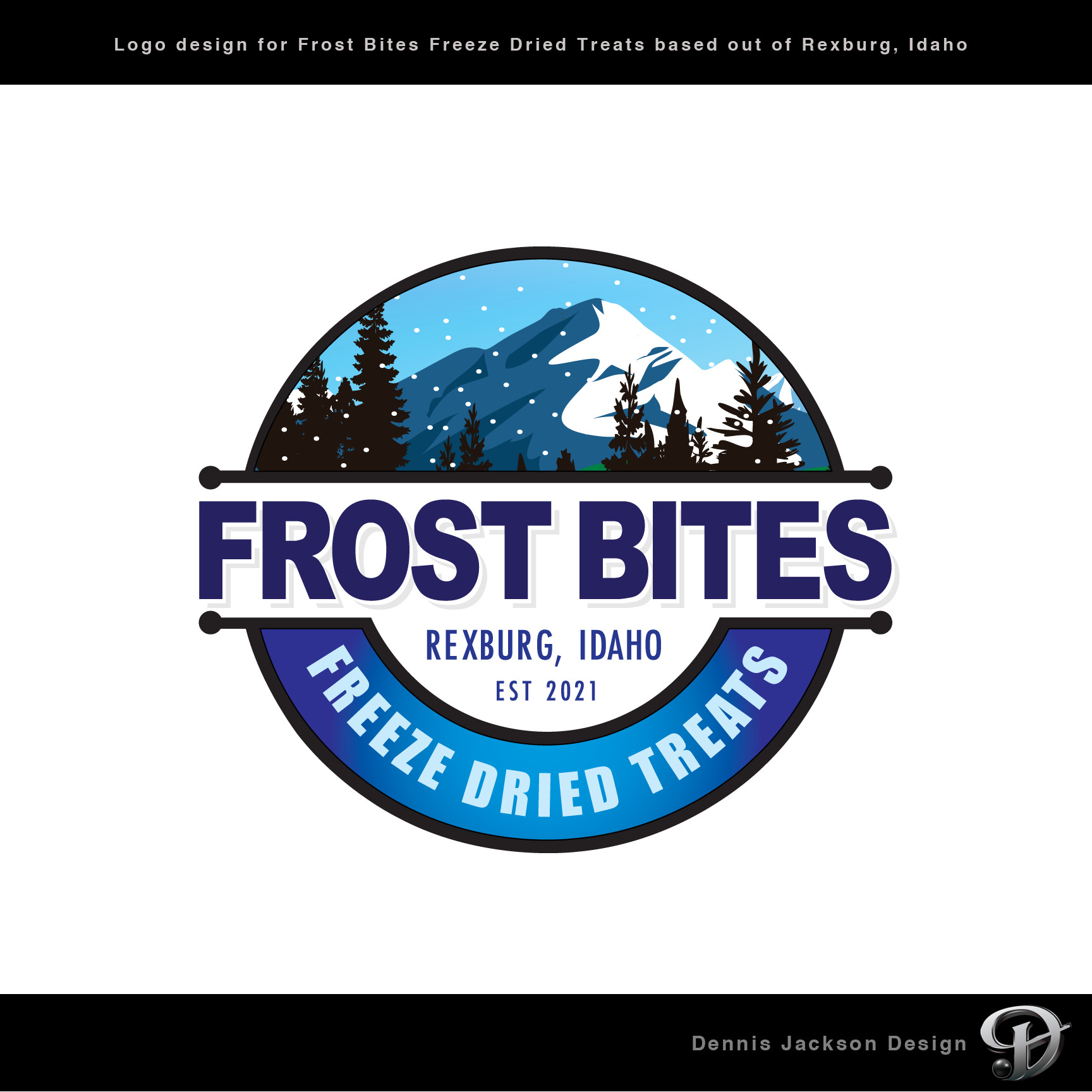Modern, Professional Logo Design for Frost Bites Freeze Dried Treats by ...