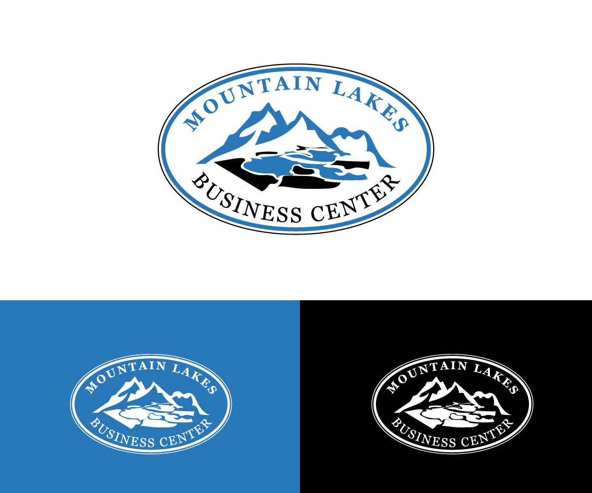 Elegant, Professional, Business Center Logo Design for Mountain Lakes ...