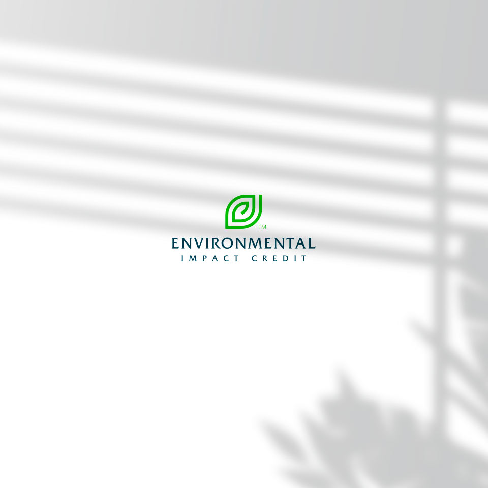 Logo Design for Environmental Impact Credit (TM in small print after ...