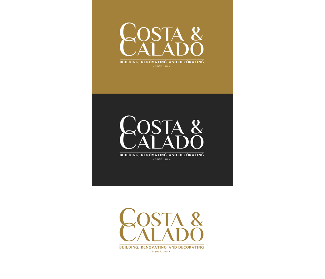 Serious, Traditional Logo Design for Costa & Calado - Building ...