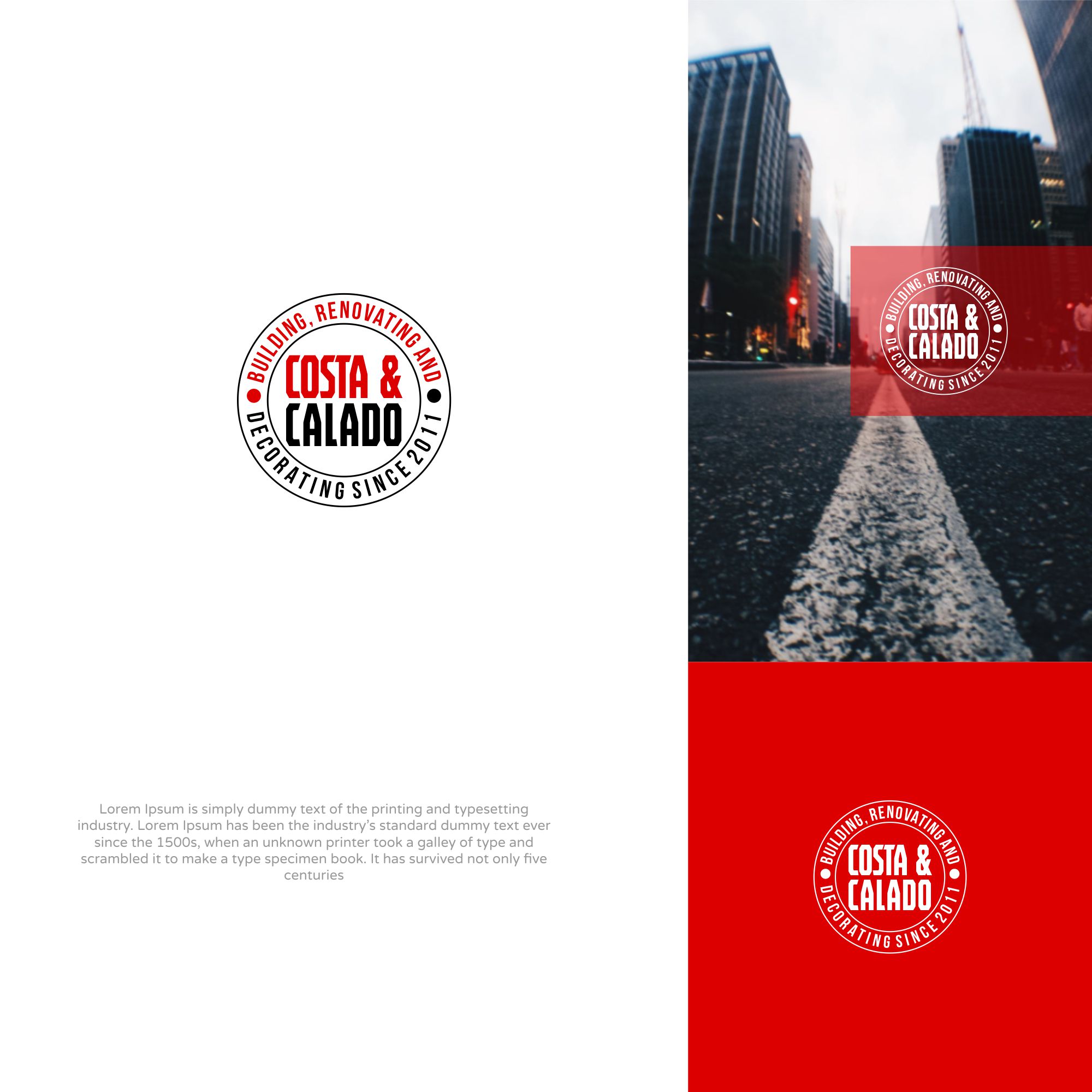 Serious, Traditional Logo Design for Costa & Calado - Building ...