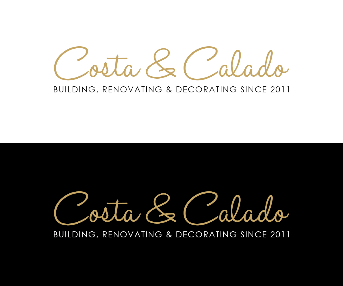 Serious, Traditional Logo Design for Costa & Calado - Building ...
