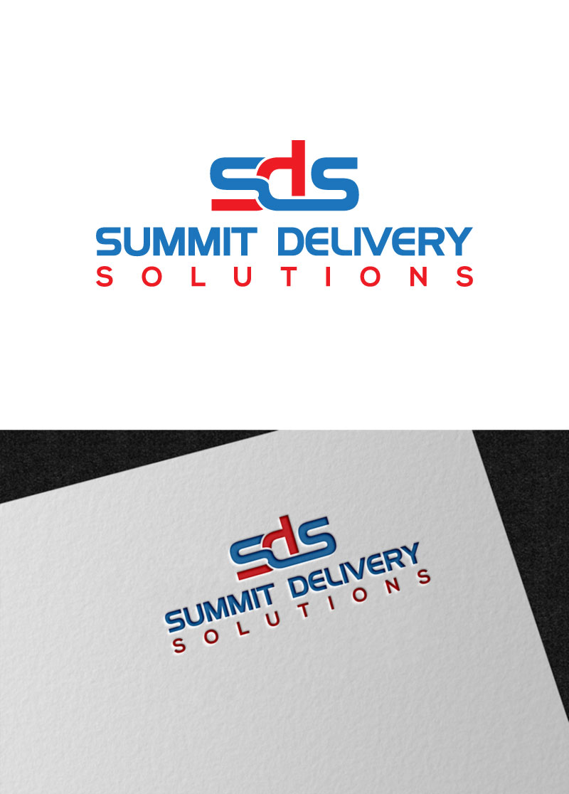 Bold, Modern Logo Design for Summit Delivery Solutions / SDS / a mountain of some type by dg2 ...