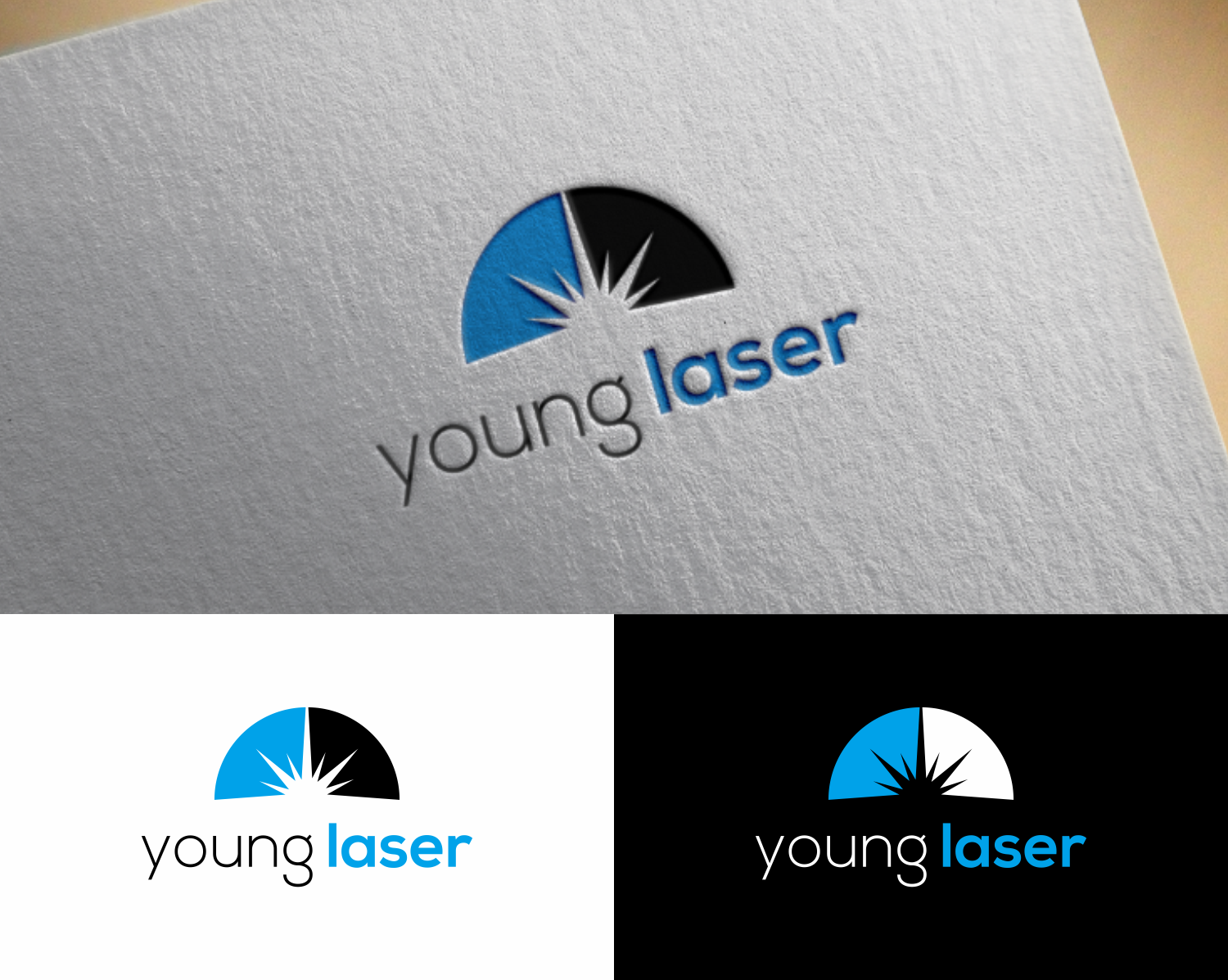 Modern, Professional, Metal Fabrication Logo Design for YOUNG LASER by ...