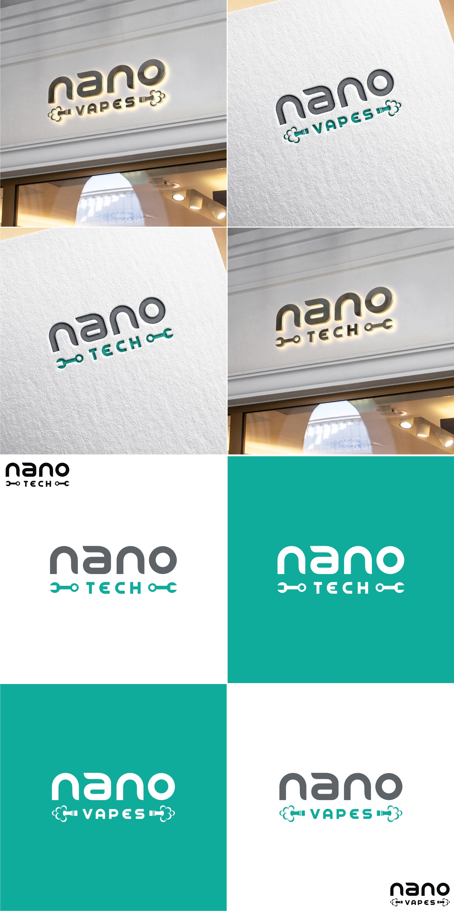 Logo Design for Nano by Intelligent Hub | Design #25796641