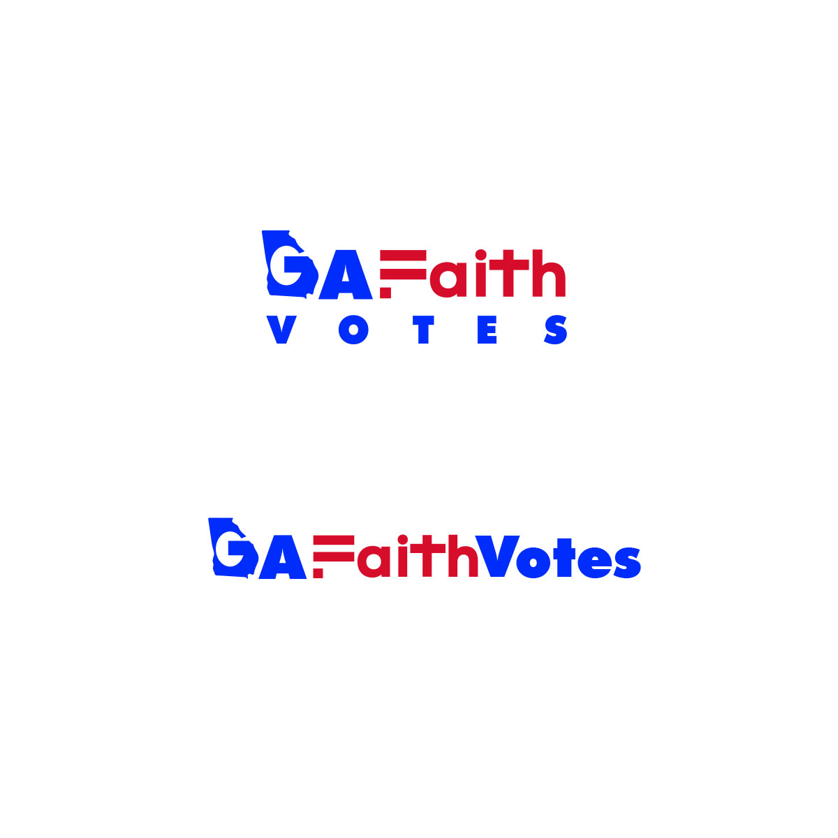 Bold, Conservative, Politics Logo Design for GAFaithVotes.org by Aaaron ...