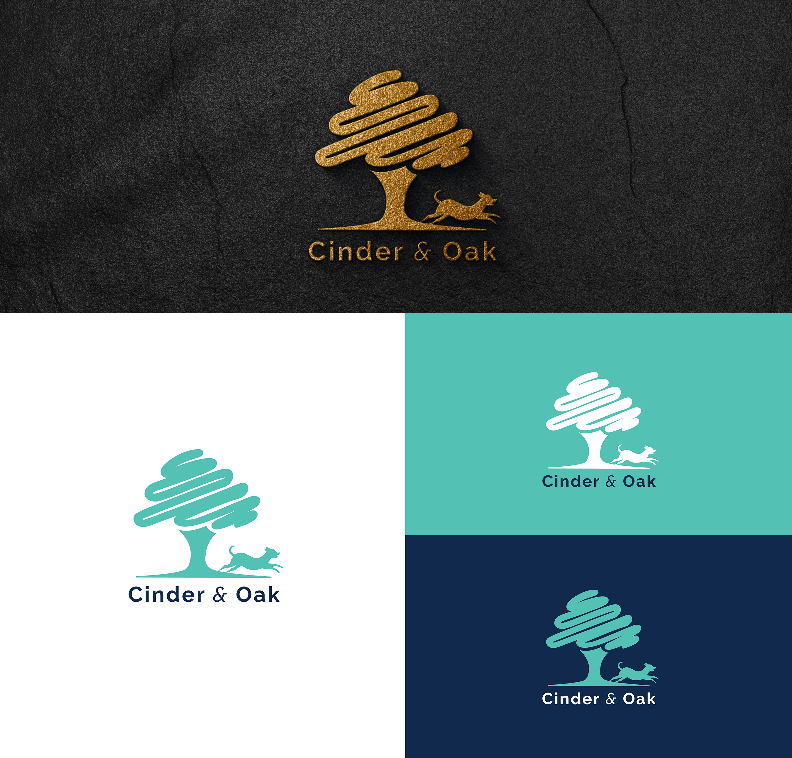 Upmarket, Conservative, Retail Logo Design for Cinder & Oak Collective ...