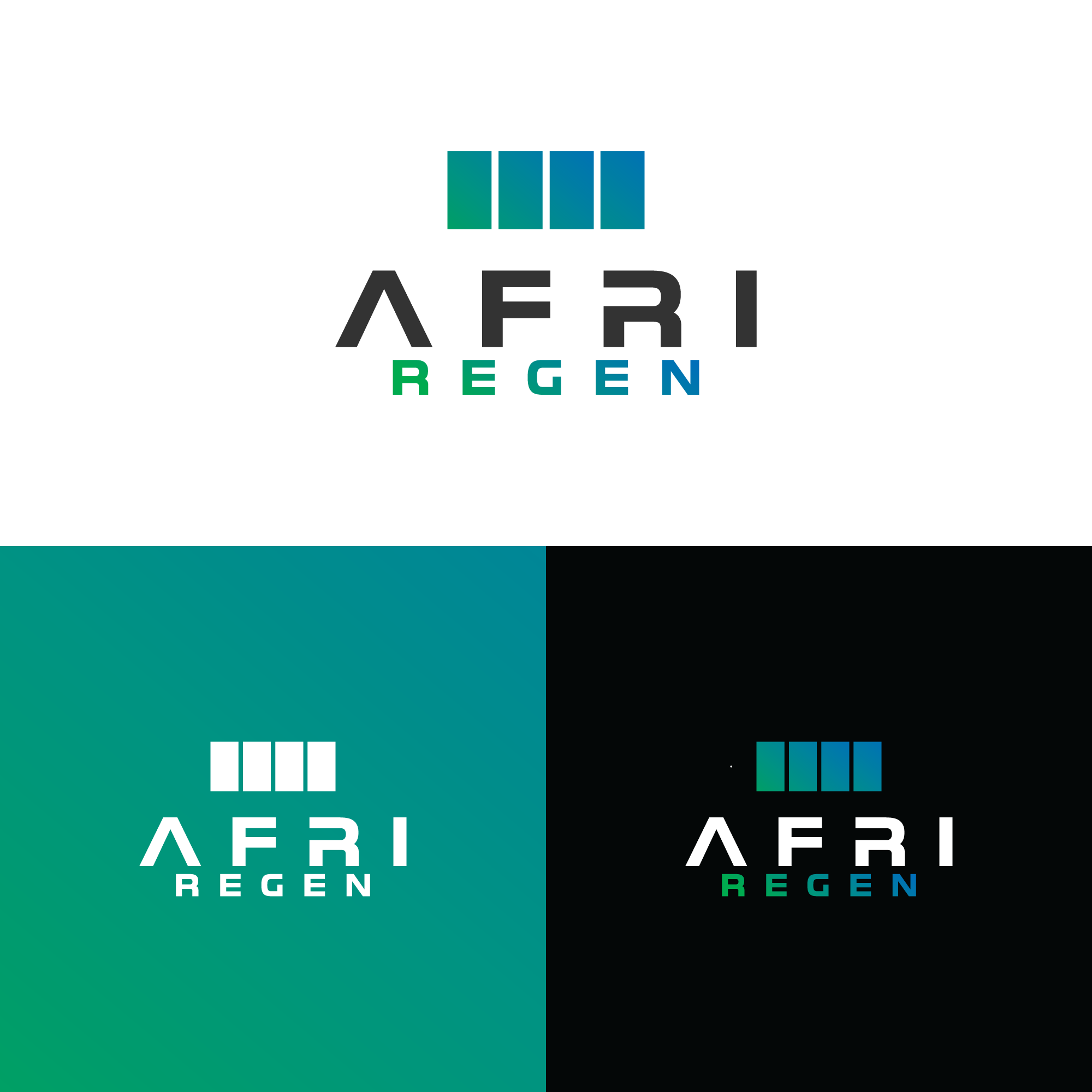 Modern, Professional Logo Design for Afri Regen by Zak deZign | Design ...