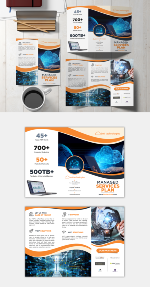 Pamphlet for IT Services Company (MSP Provider or Managed Services ...