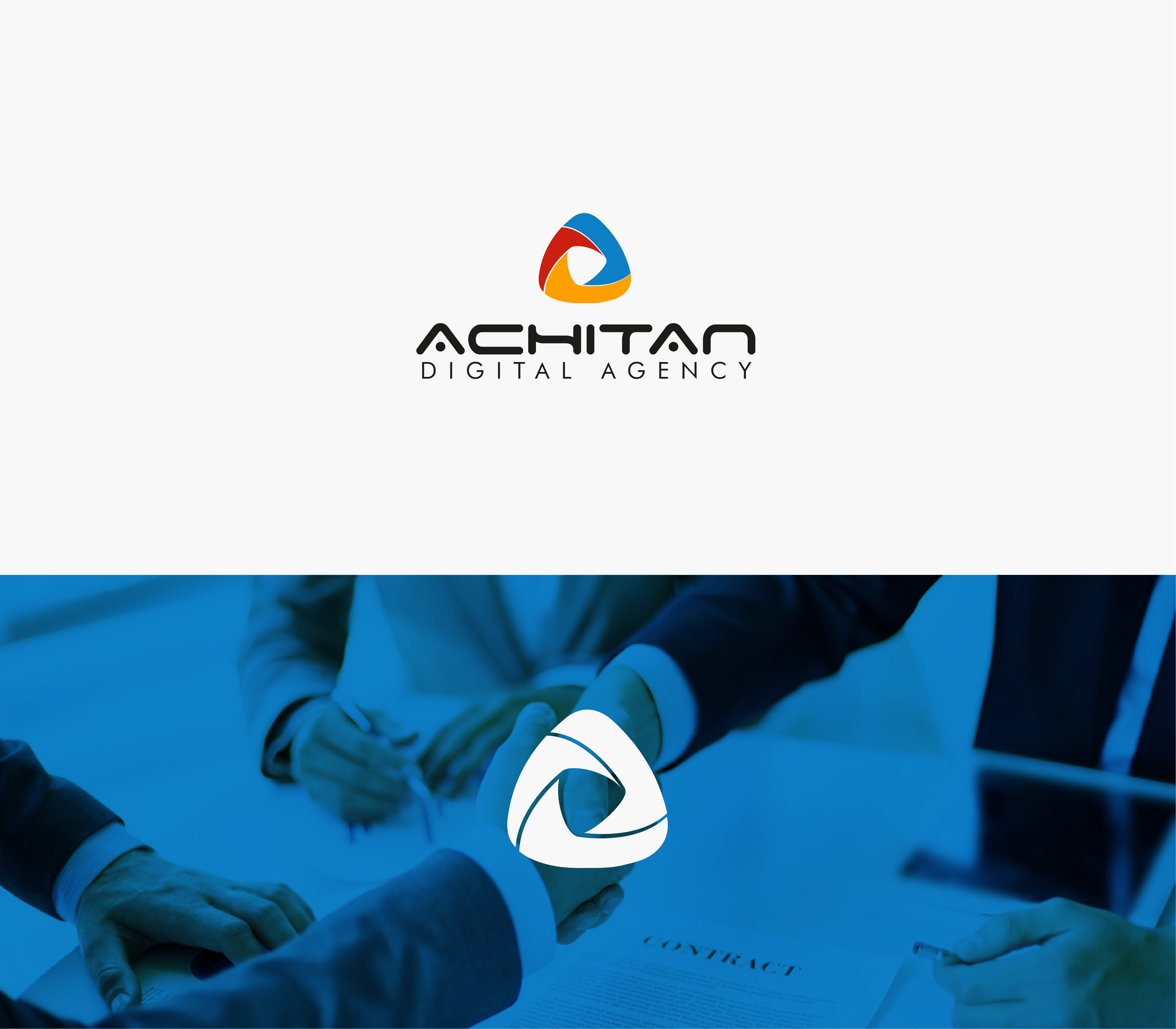 Professional, Bold, Internet Logo Design for ACHITAN Digital Agency by ...