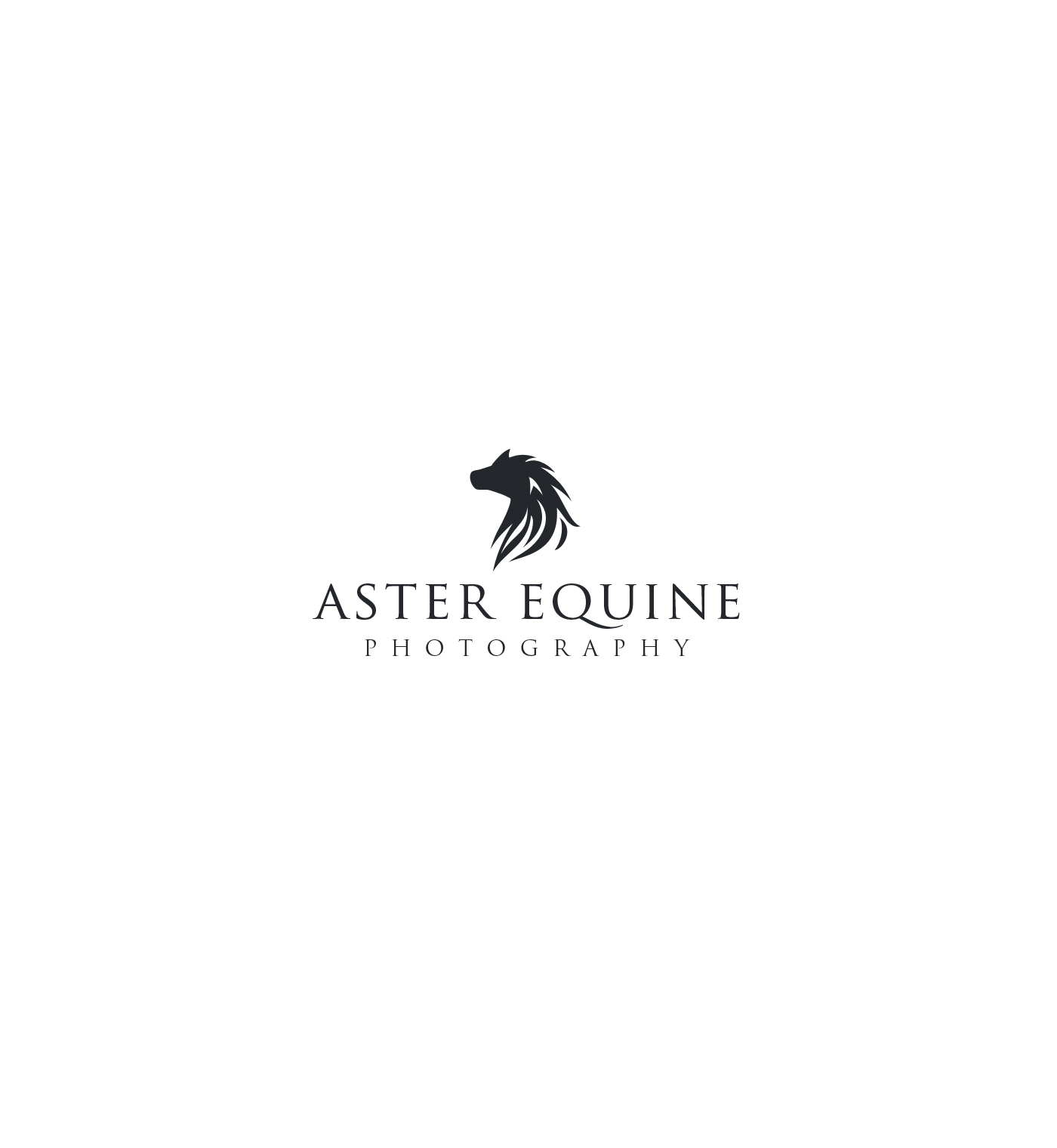 Upmarket, Elegant, Portrait Photography Logo Design for Aster Equine ...