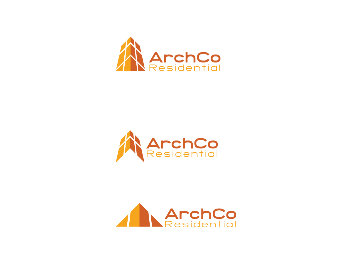 Apartment Logo Design for ArchCo Residential by Ajay Soni | Design #3126696