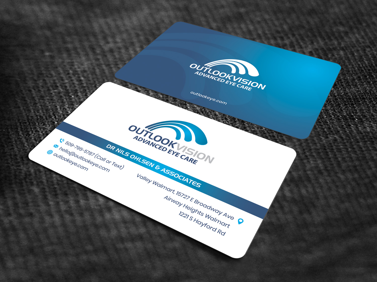 Modern, Professional Business Card Design for Outlook Vision by ...