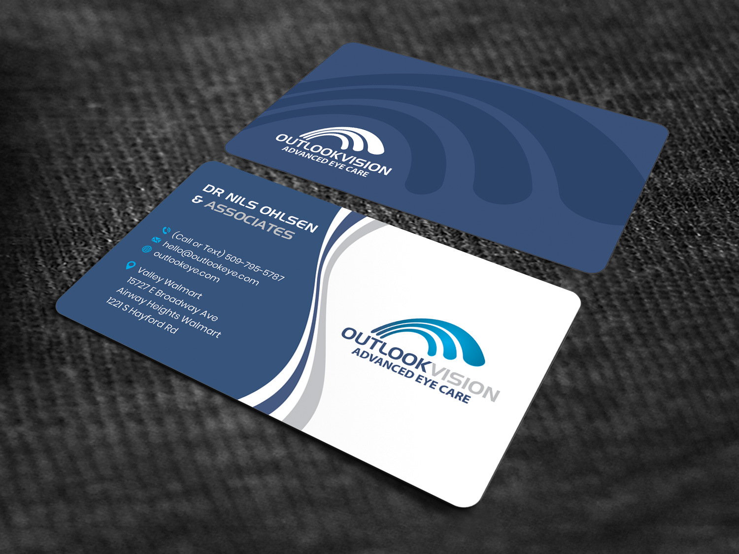 Modern, Professional Business Card Design for Outlook Vision by ...