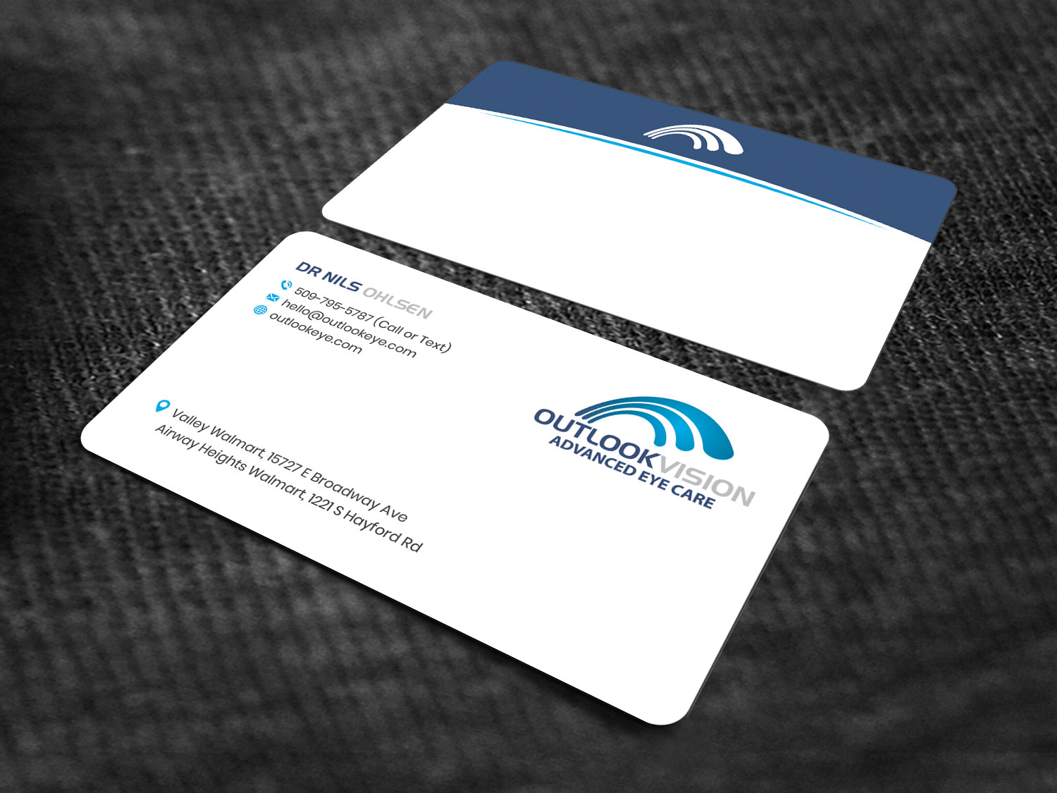 Modern, Professional Business Card Design for Outlook Vision by ...