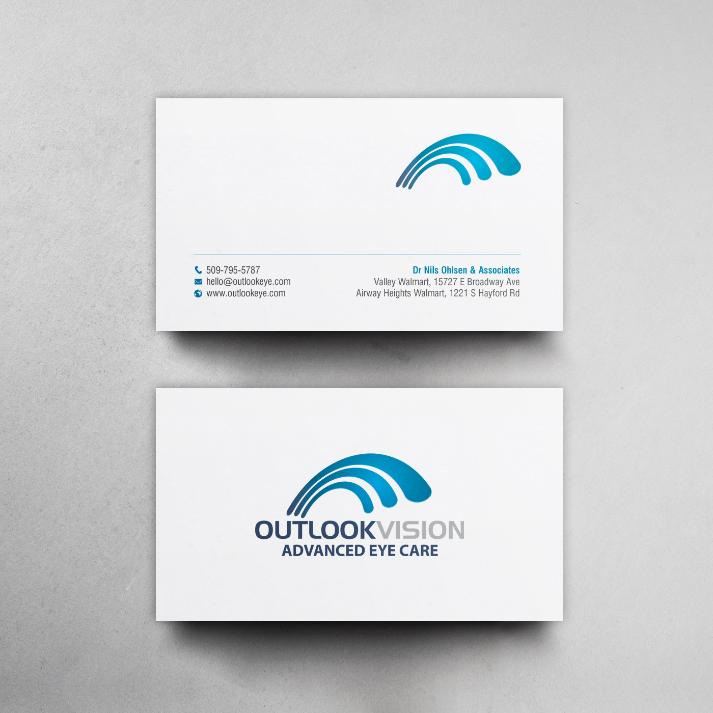 Modern, Professional Business Card Design for Outlook Vision by ...