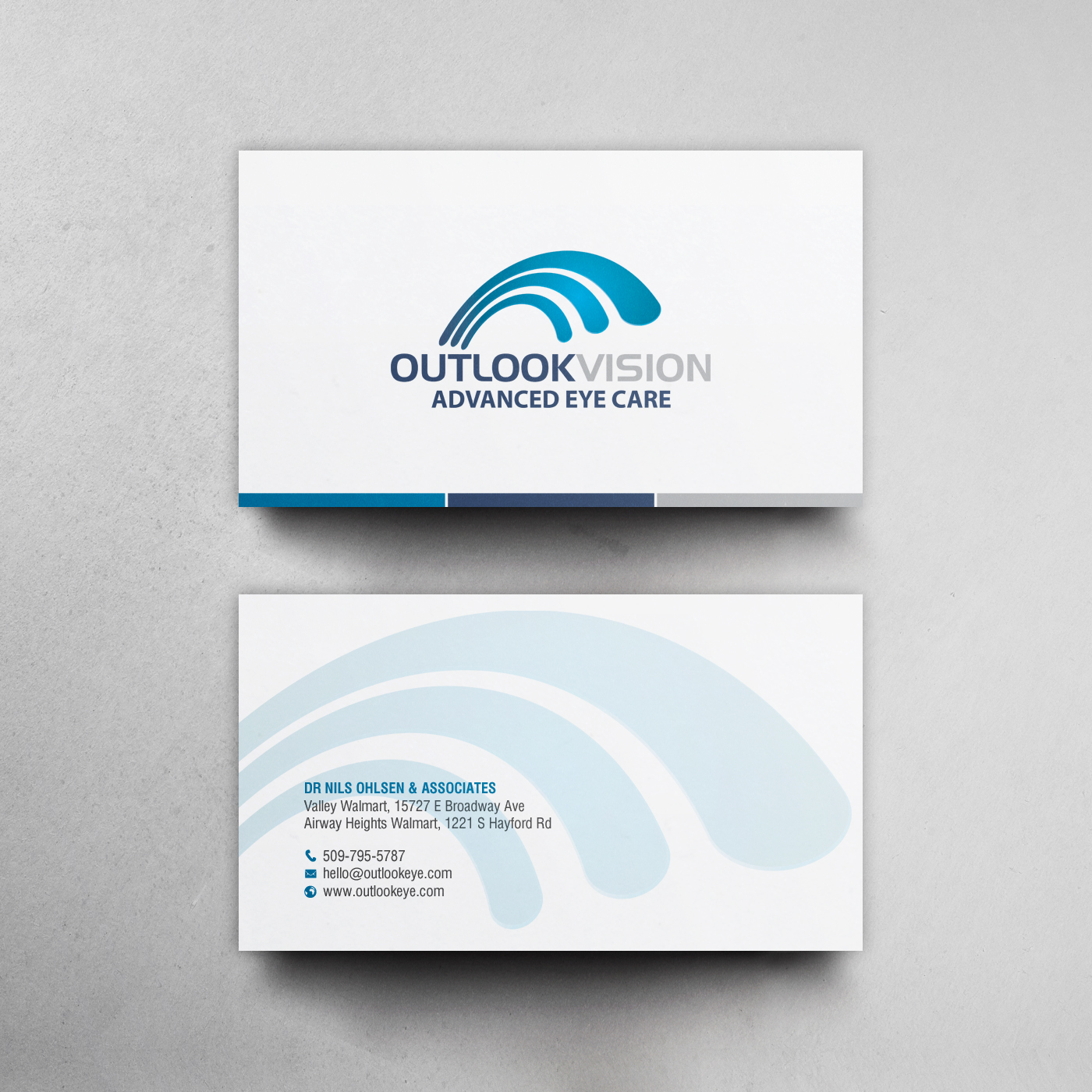 Modern, Professional Business Card Design for Outlook Vision by ...