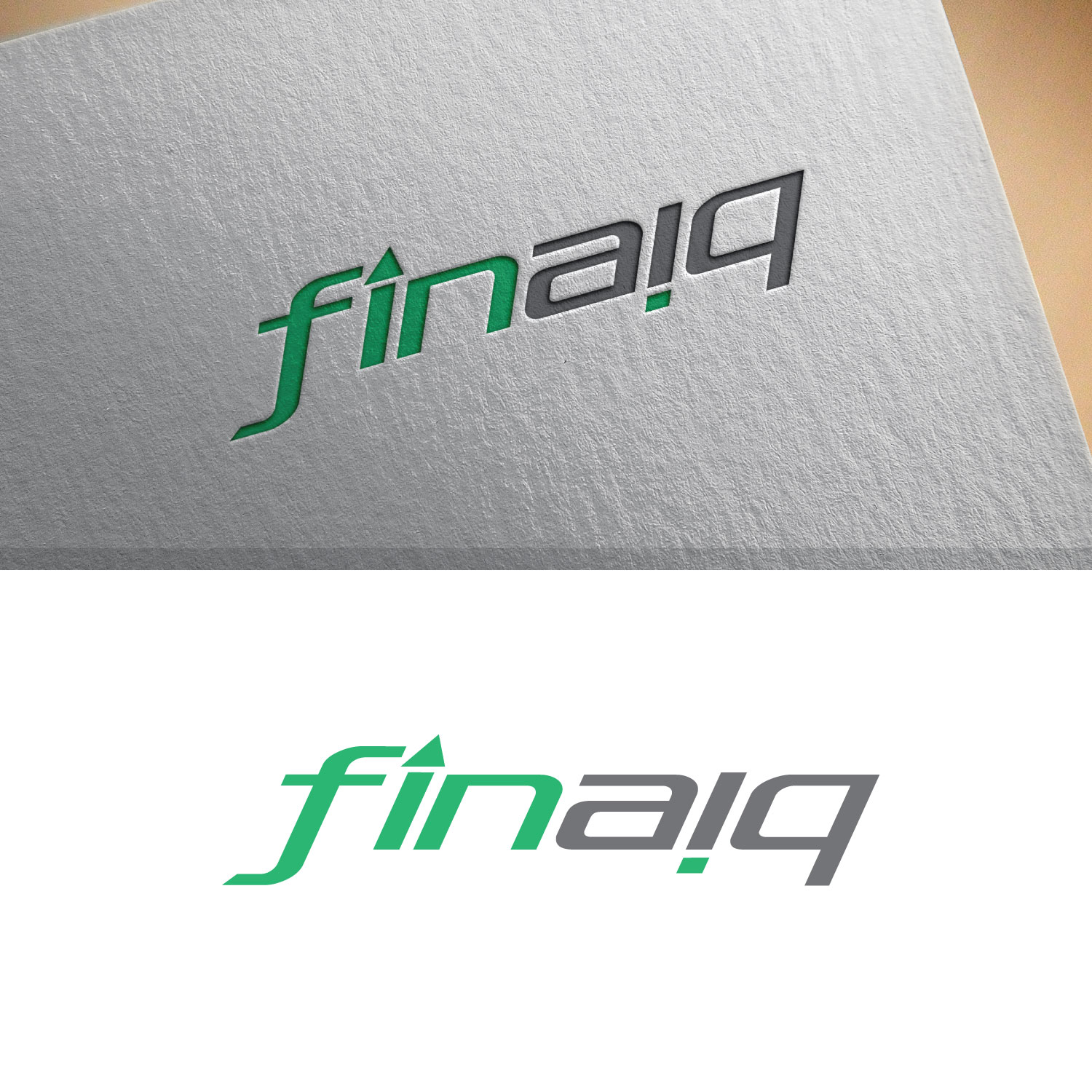 Bold, Serious, Fintech Logo Design for It could say simply Finaiq or ...
