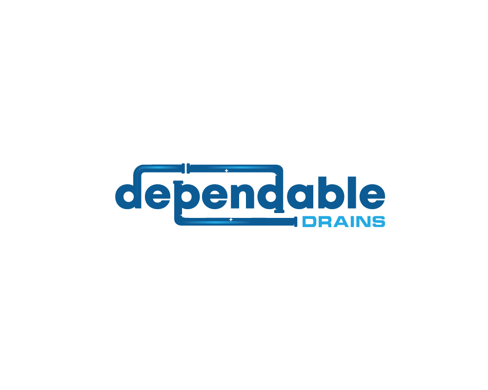 Professional, Modern, Drain Cleaning Logo Design for Dependable drains ...