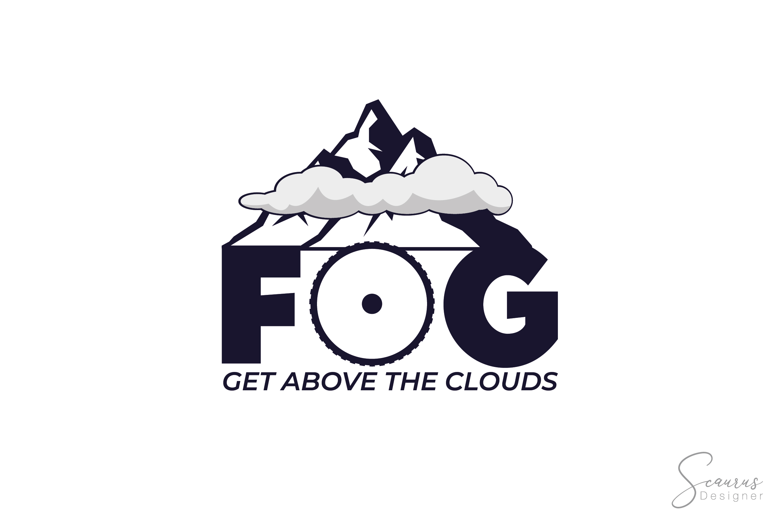 Logo Design for "FOG" tag line can be included for not "Get above the ...