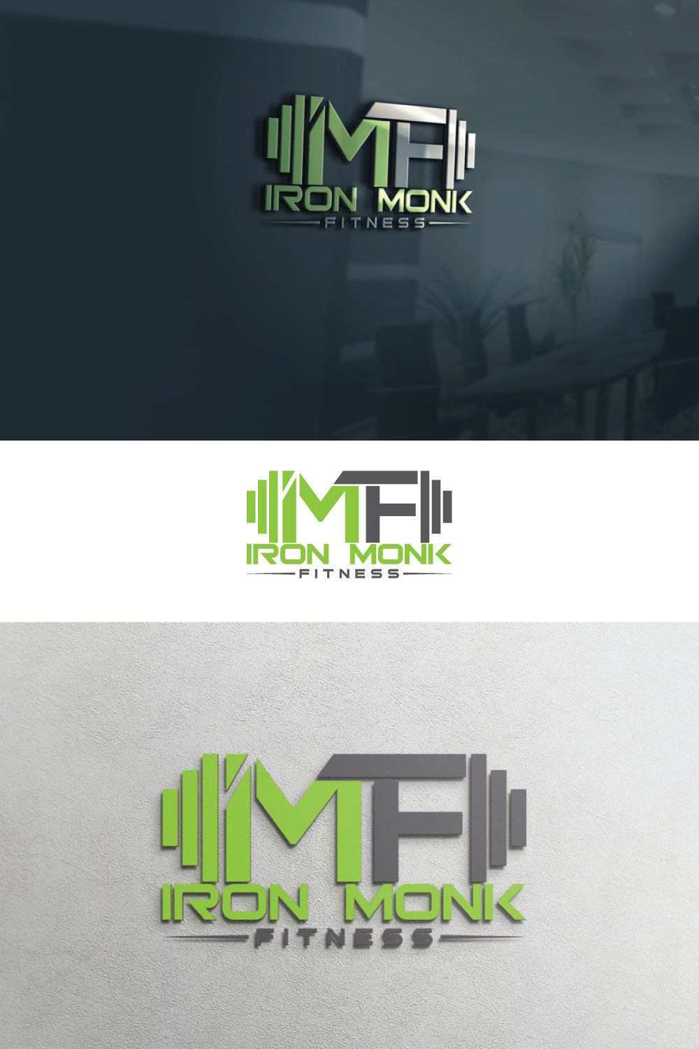 Bold, Personable Logo Design for Iron Monk Fitness by bcby 2 | Design ...