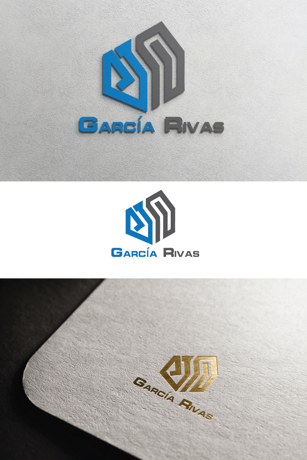 Traditional, Personable Logo Design for García Rivas, o García Rivas ...