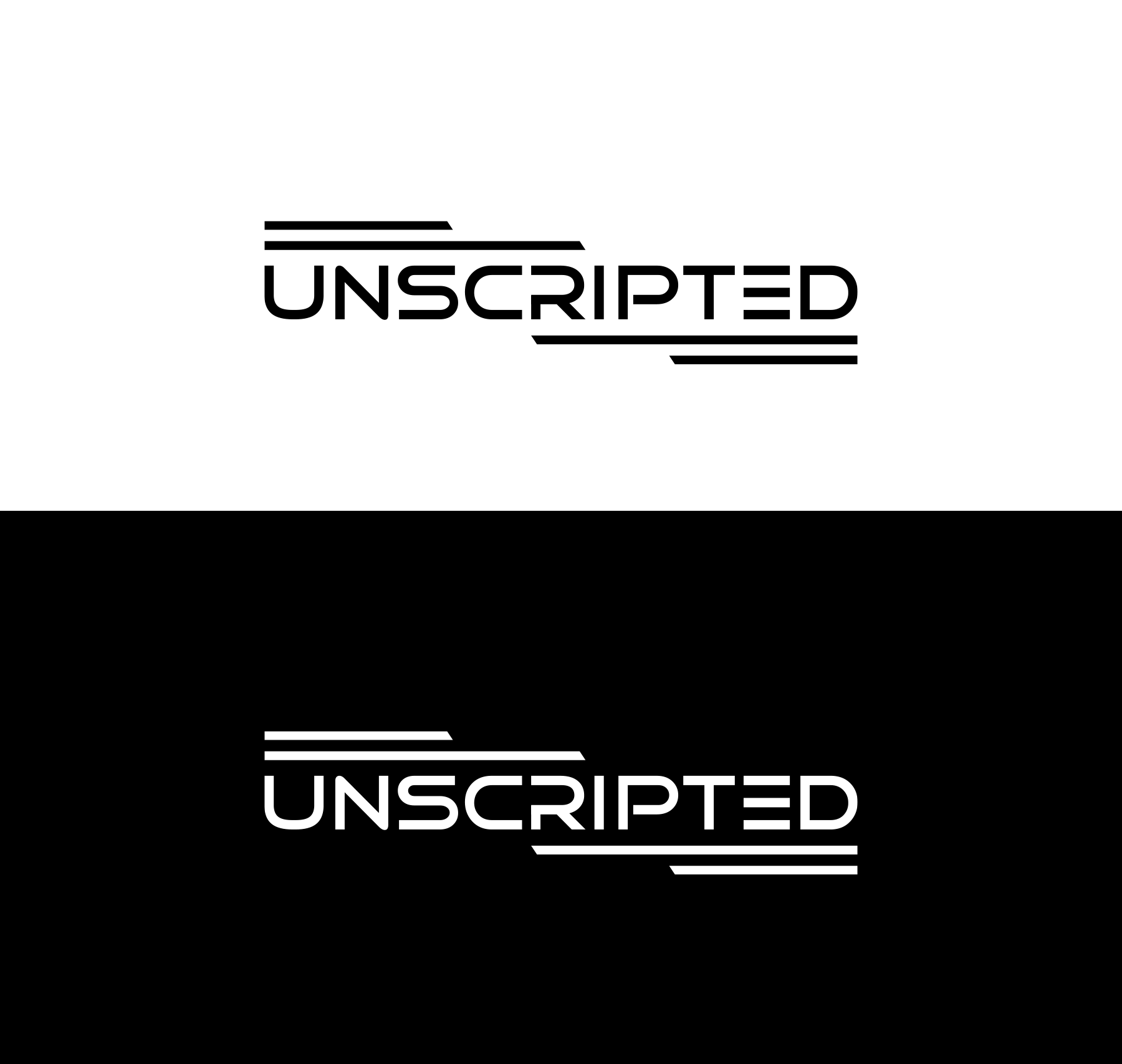 Logo Design for Unscripted by ZinKo | Design #25909454