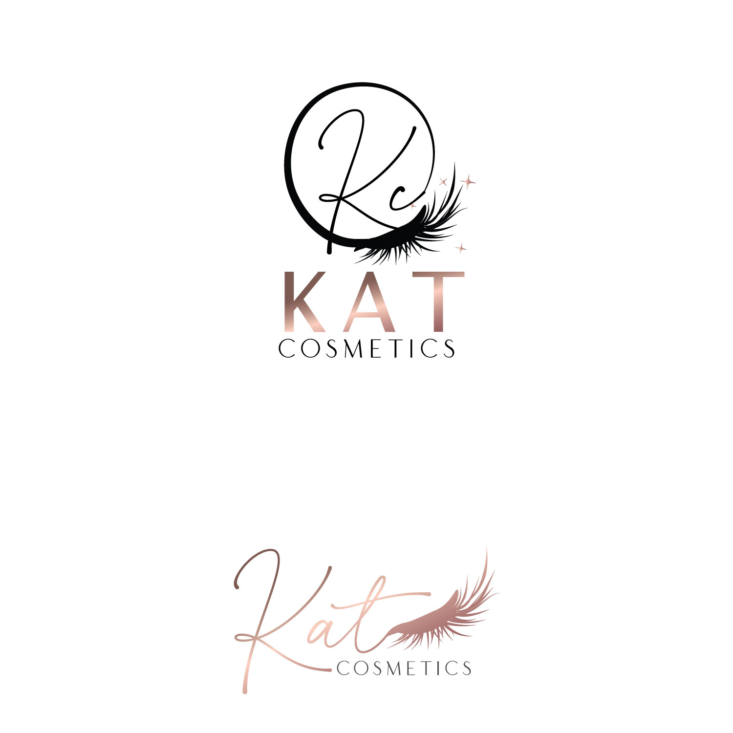 Logo Design for Kat Cosmetics, KC, by designstarla | Design #25924025