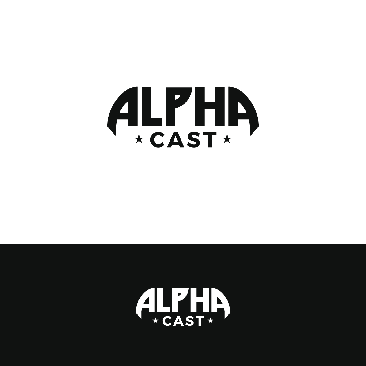 Modern, Bold, Artist Logo Design for ALPHACAST by Rii | Design #25909168
