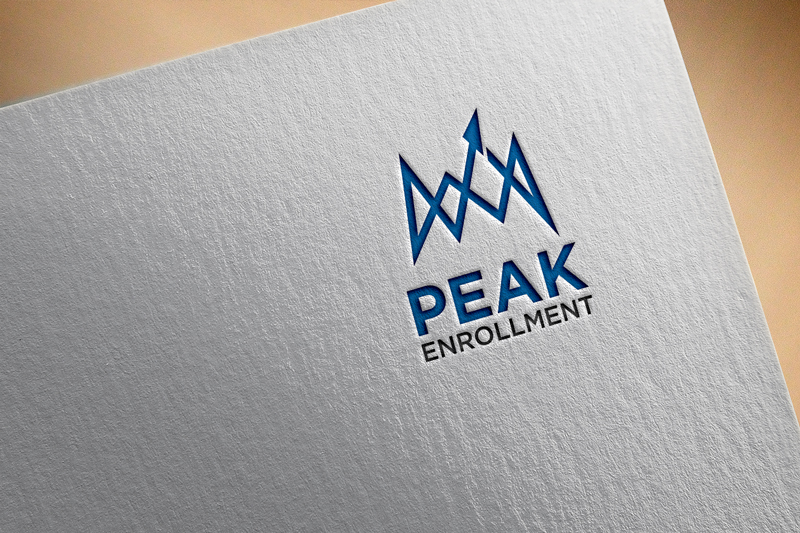 Logo Design for Peak Enrollment by Saqib Mahmmud | Design #25915251