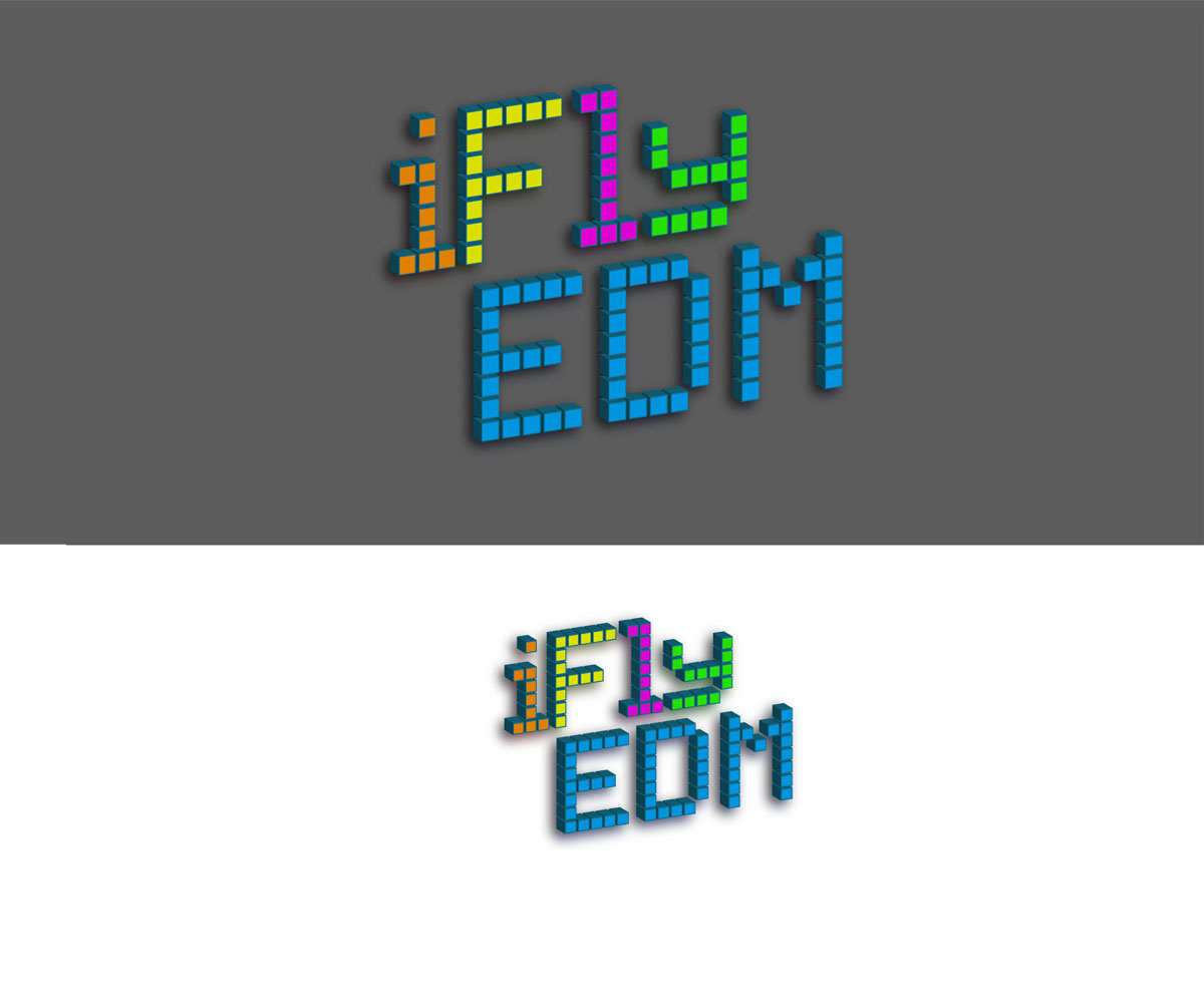 Modern, Professional, Electronic Logo Design for iFlyEDM by TRHZ ...