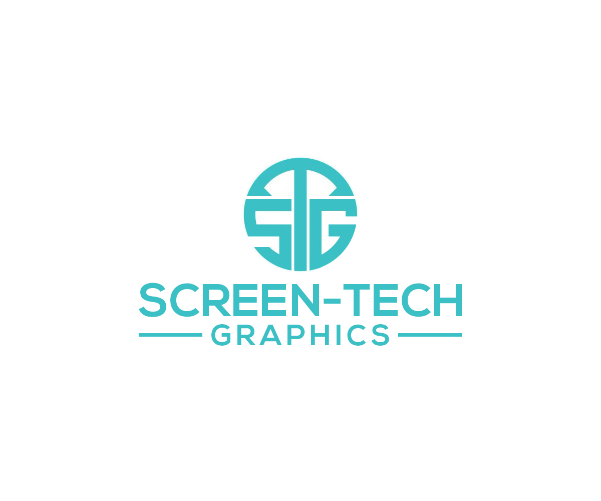 Bold, Serious, Screen Printing Logo Design for Screen-Tech Graphics by ...