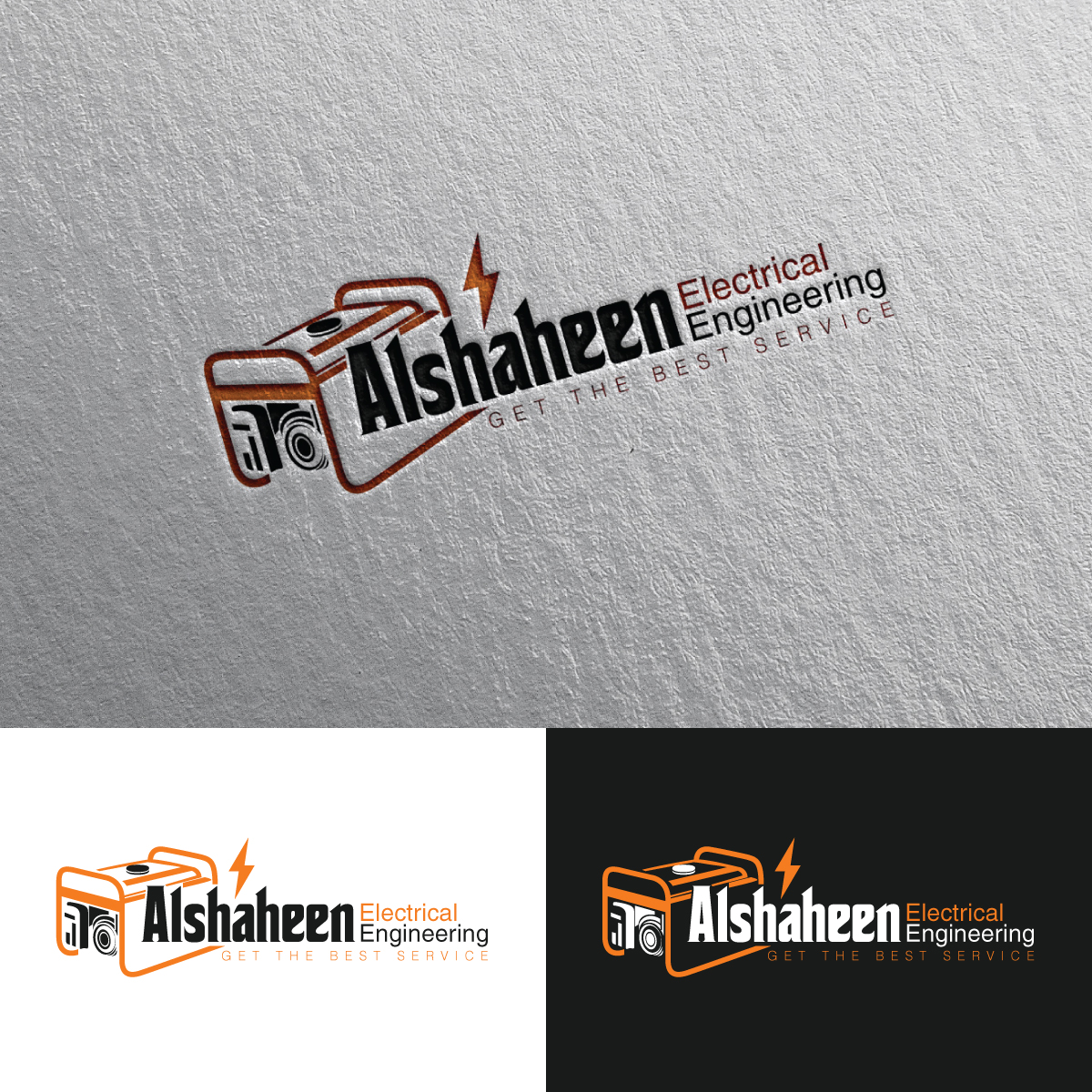 Masculine, Modern Logo Design for Get the best service by Rii | Design ...