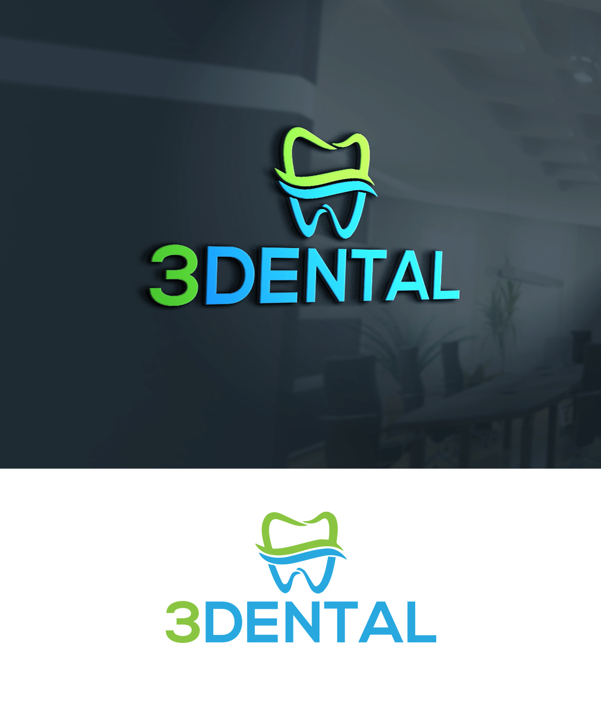 Serious, Modern, Dental Clinic Logo Design for 3Dental by romasa ...