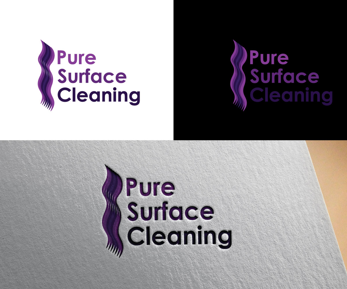 Bold, Colorful Logo Design for Pure Surface Cleaning by uitaki | Design ...