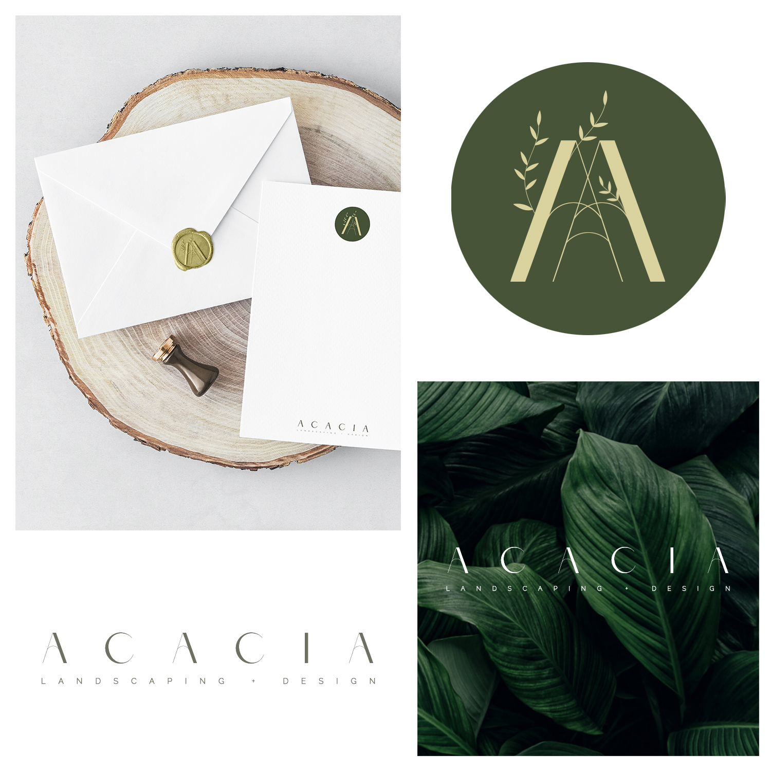 Upmarket, Conservative, Landscape Design Logo Design for Acacia ...